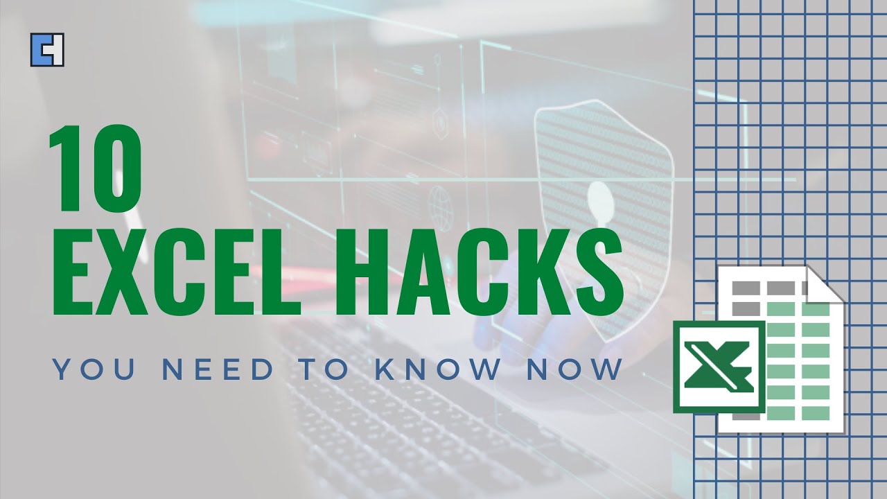 10 Excel Hacks You Need To Know Now Youtube
