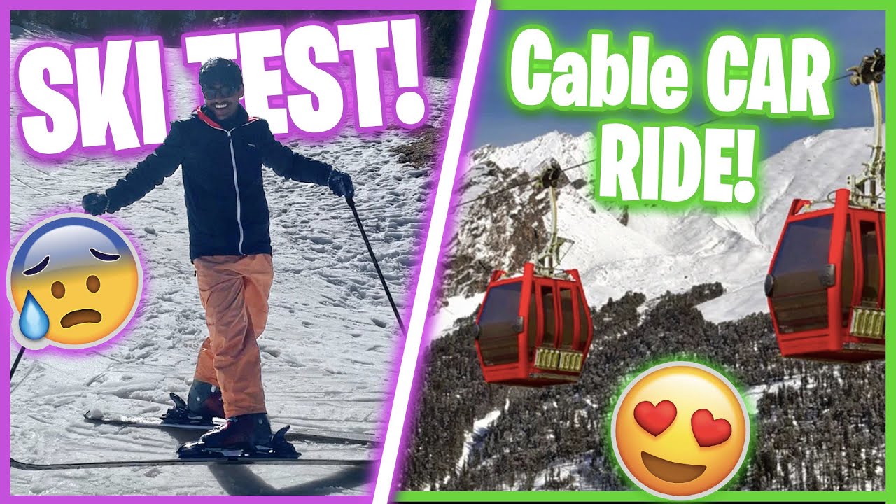 Manali Cable Car Ride+Free Skiing+Skii Test | 2021 - YouTube