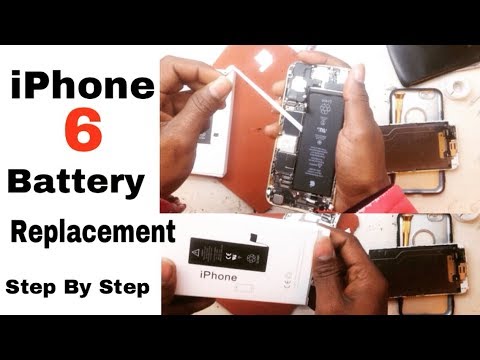 How To Remove iPhone 6 Battery And Change Battery Step By Step Hindi ...
