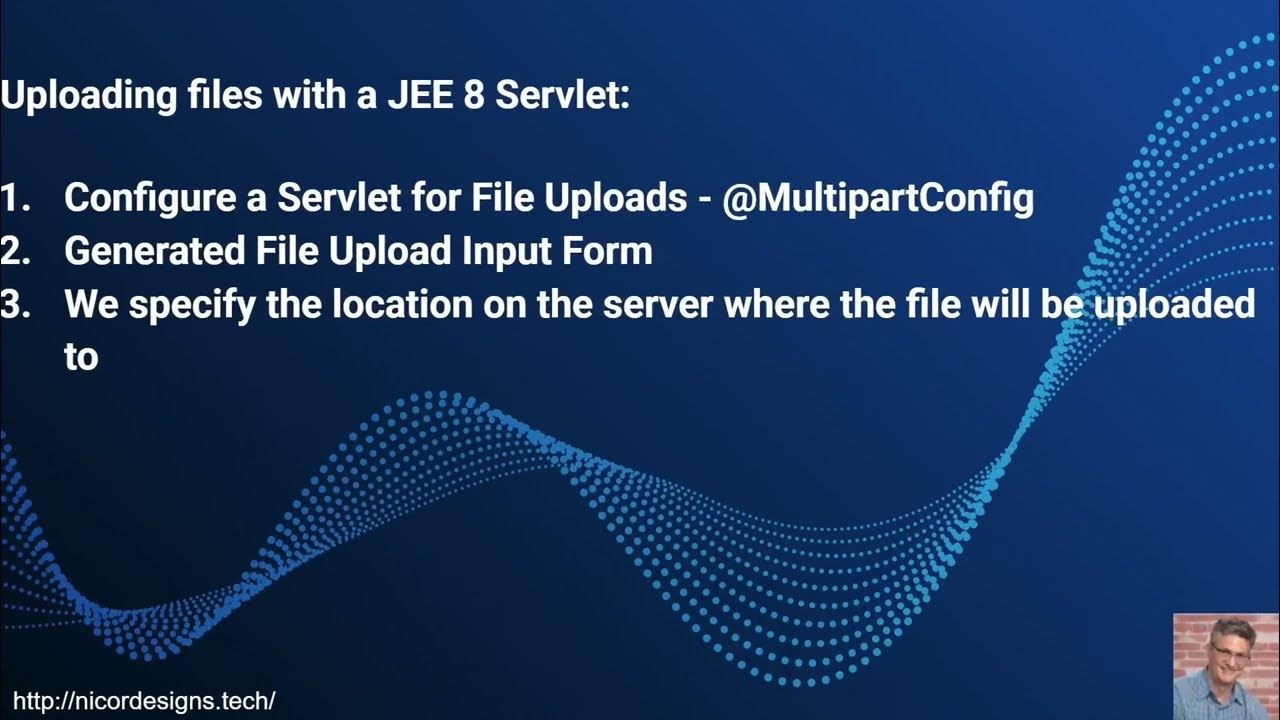 21. JEE8 Servlet File Uploading - YouTube