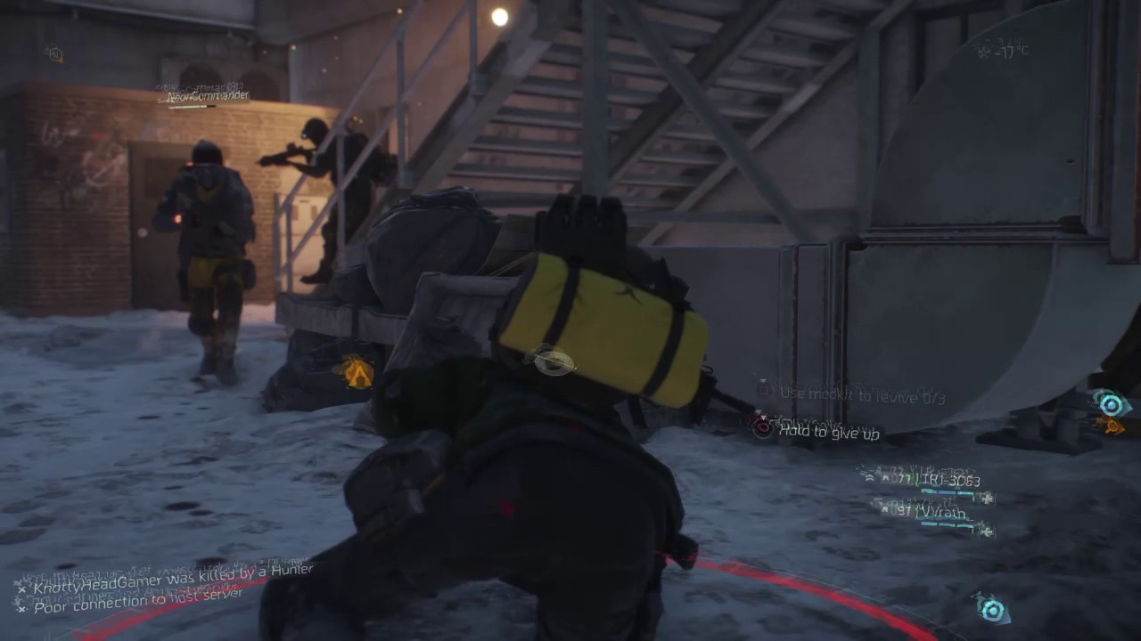 Tom Clancy's The Division Hunters AOE melee and execution - YouTube