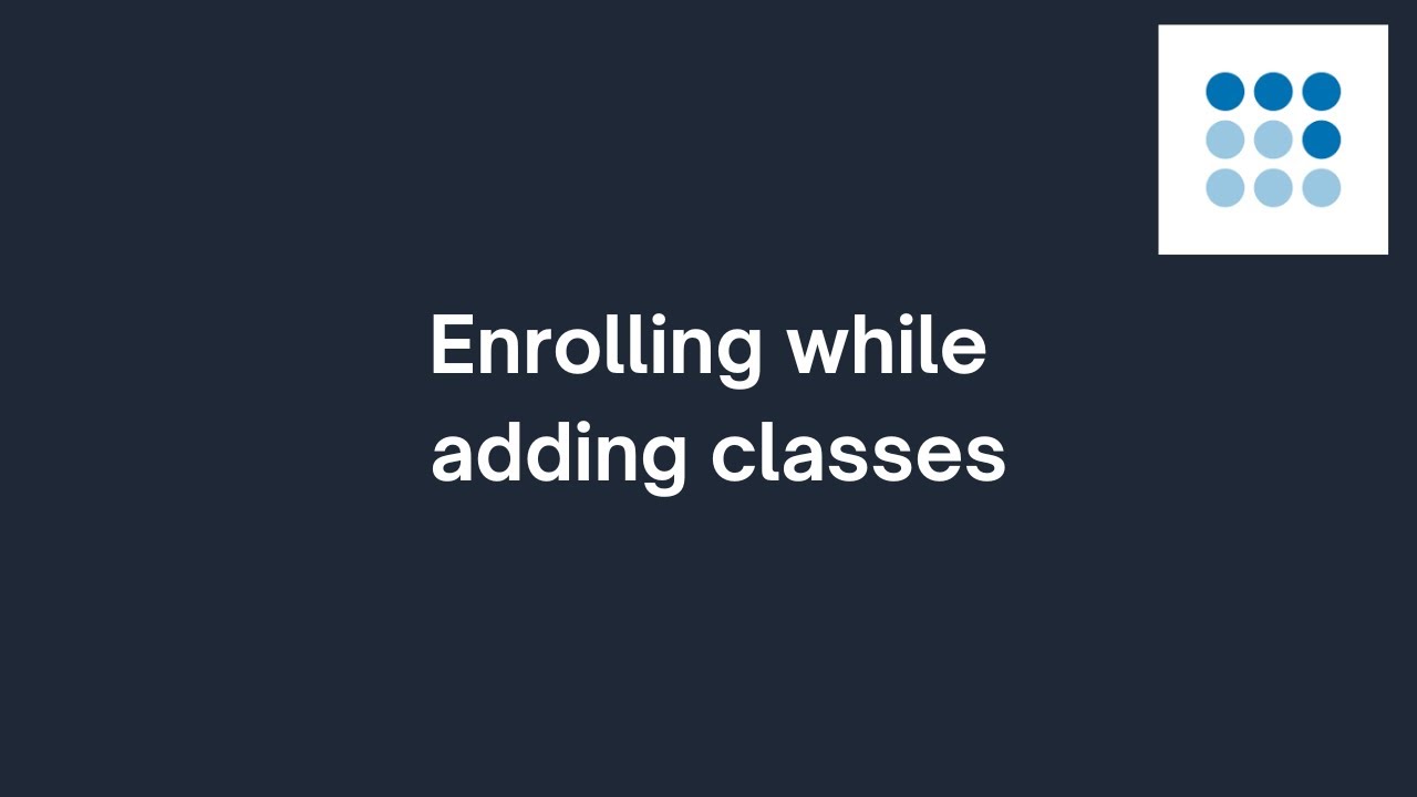 [New] Step 3: Enrolling Students and Leads - YouTube