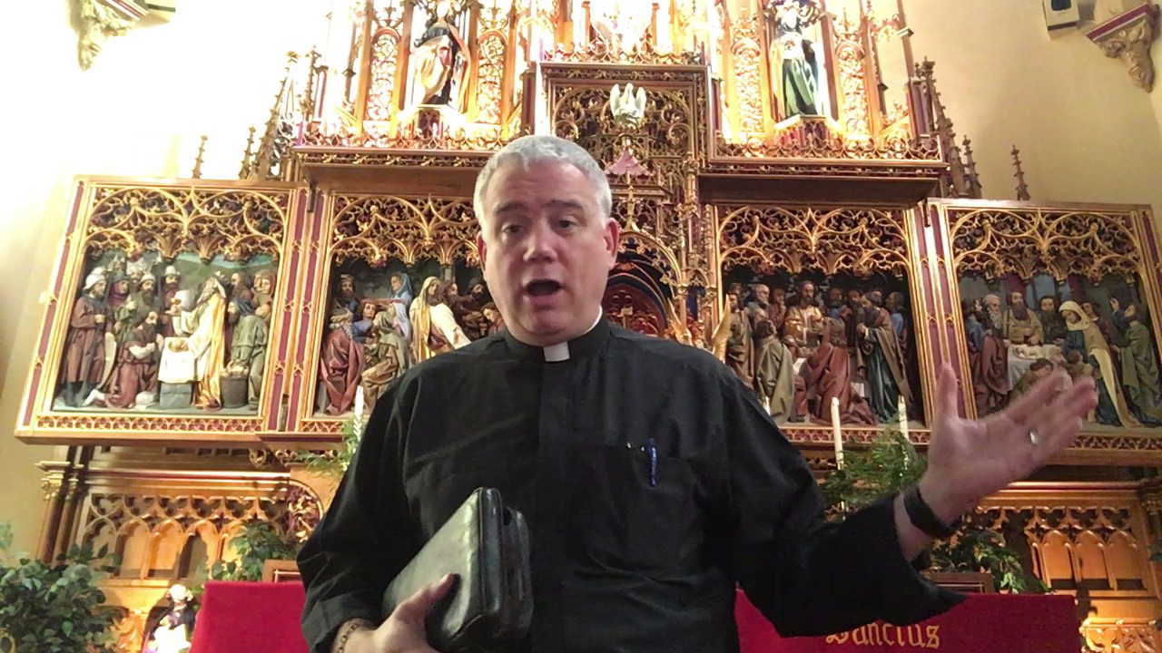 Father Larry Richards - St Charbel's Youth Retreat - Who Am I? - YouTube