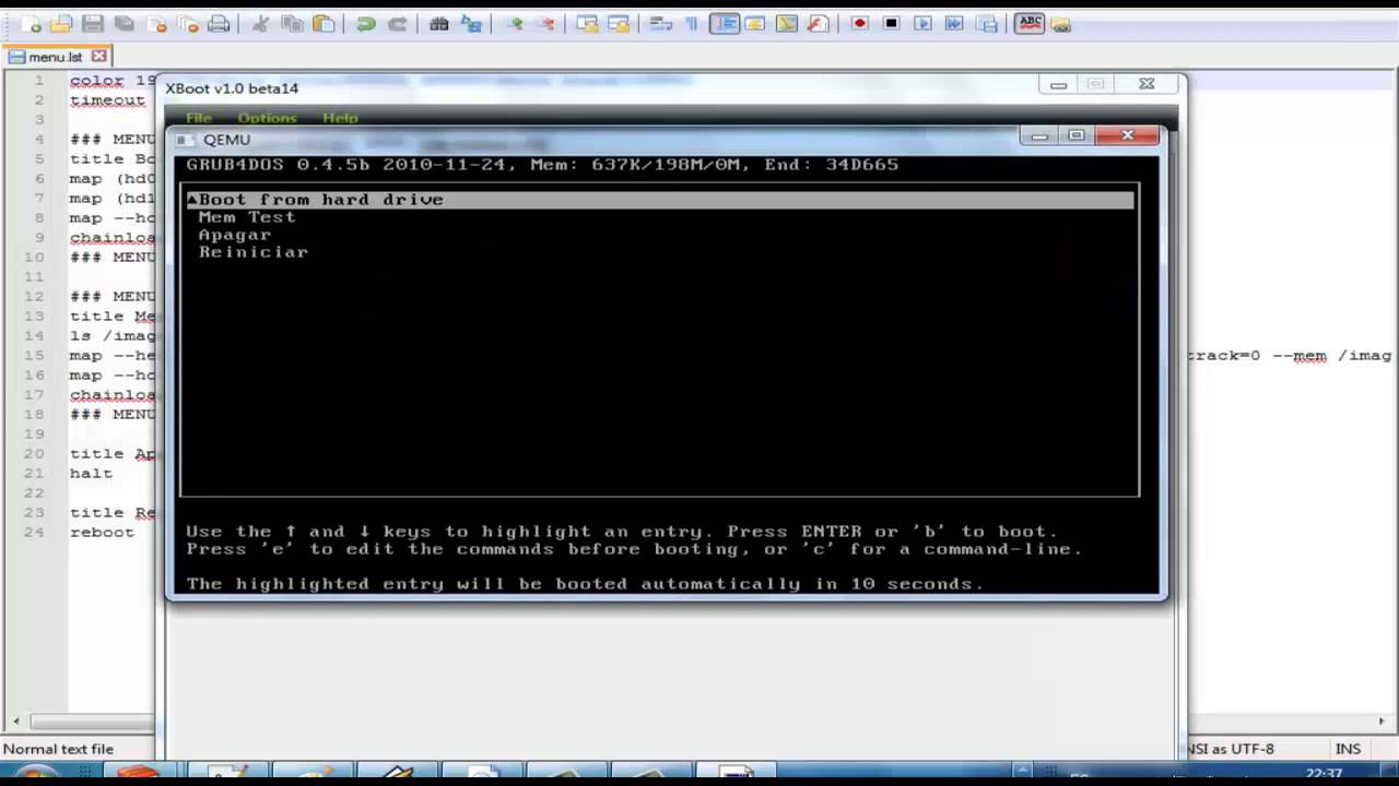 Como hacer y personalizar menus de arranque booteables (USB MultiBoot ...