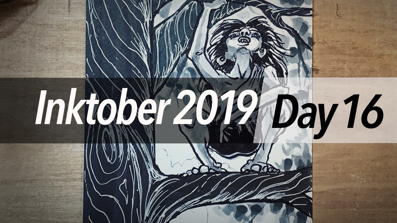 Inktober 2019: Day16 "Wild" - YouTube