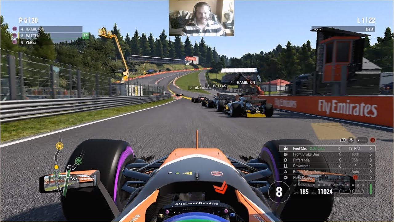 F1 2017 Gameplay Season 2 - Spa-Francorchamps Qualifying And Race - PC ...