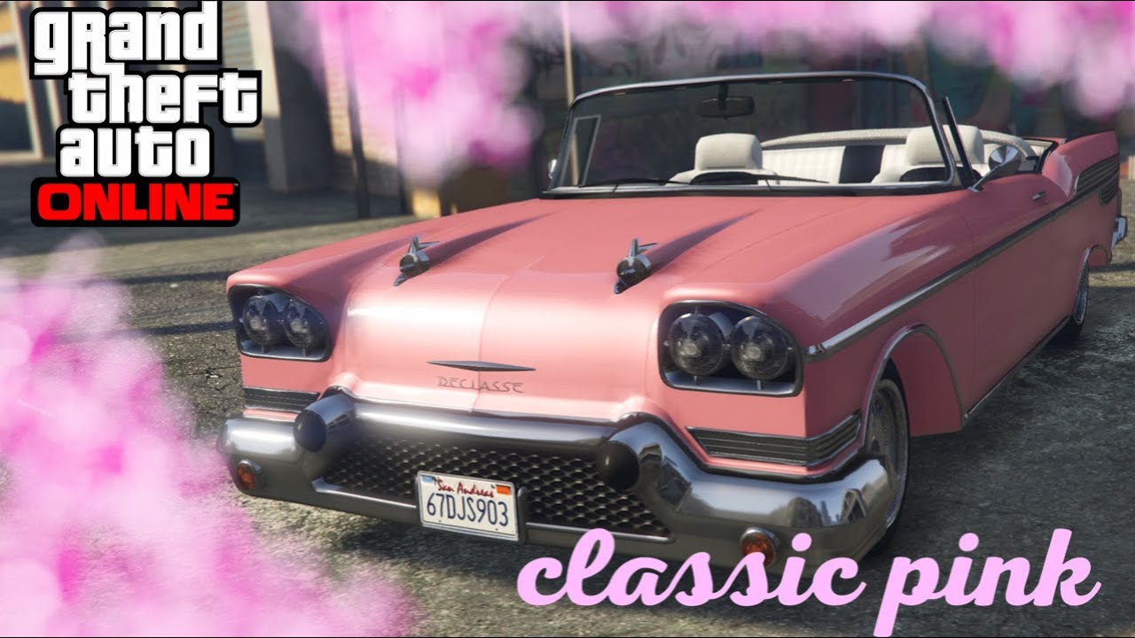 GTA 5 - Classic Pink Crew Color - YouTube