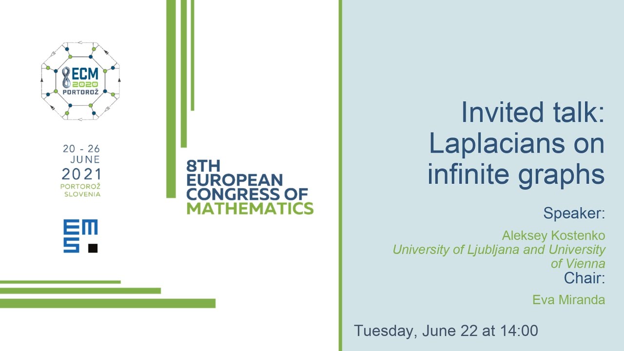 8ECM Invited Lecture: Aleksey Kostenko - YouTube