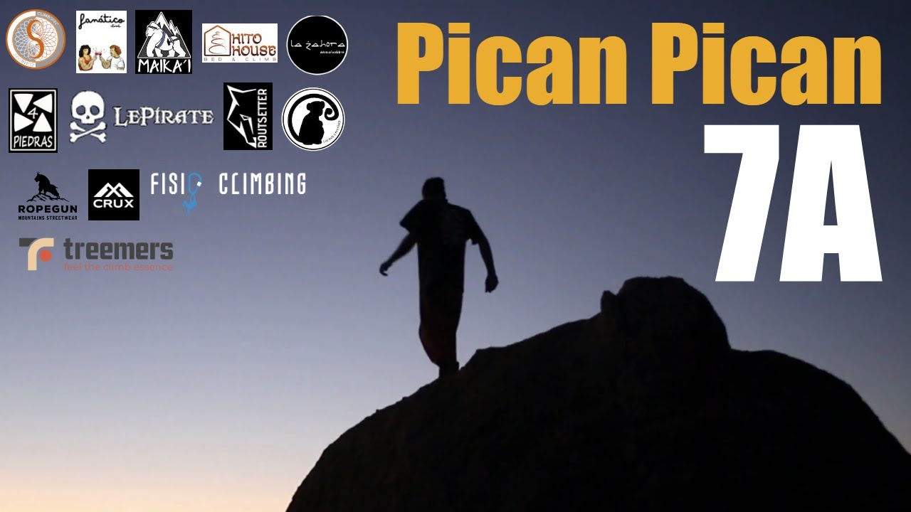 Pican Pican 7A | Navalosa Boulder | Sector Campanitas - YouTube