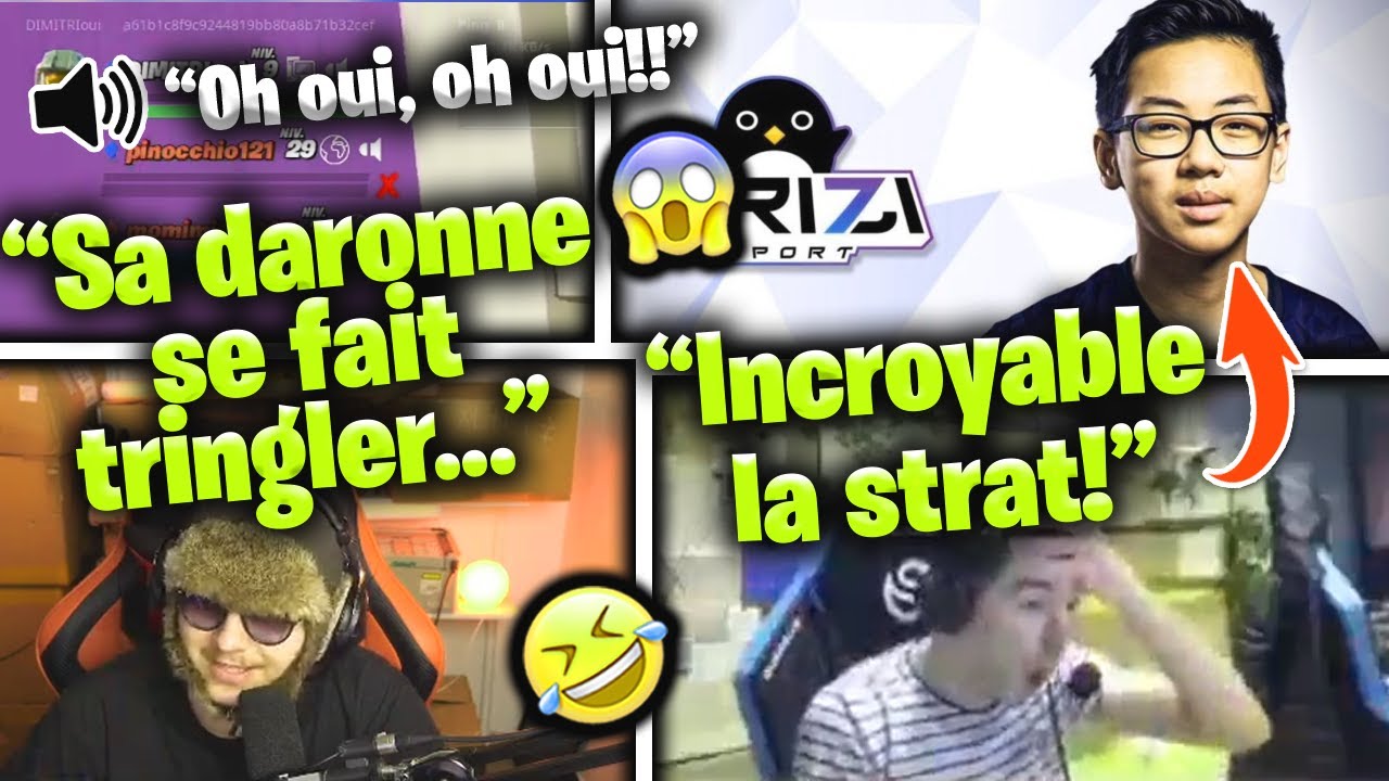 UN STREAMER SQUAD AVEC DES INCONNUS, CA DÉRAPE 🤣 4ZR DONNE UNE STRAT ...
