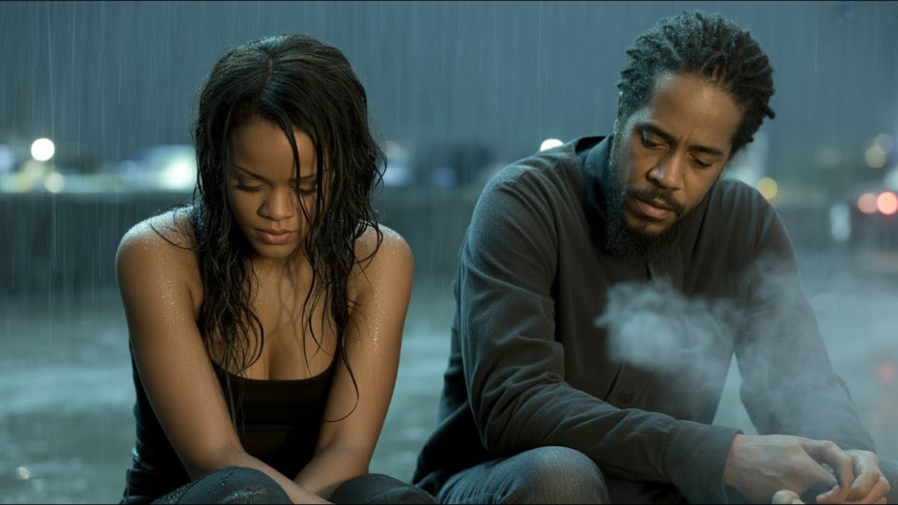 Rihanna ft Damian Marley - Hard to Stay (Lyrics Visualizer) - YouTube