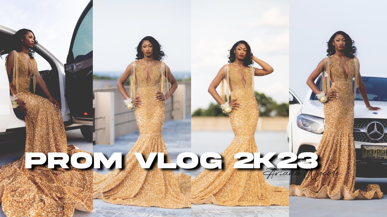 PROM 2K23 | PREP + GRWM + VLOG ☆ || ariana nycole || - YouTube