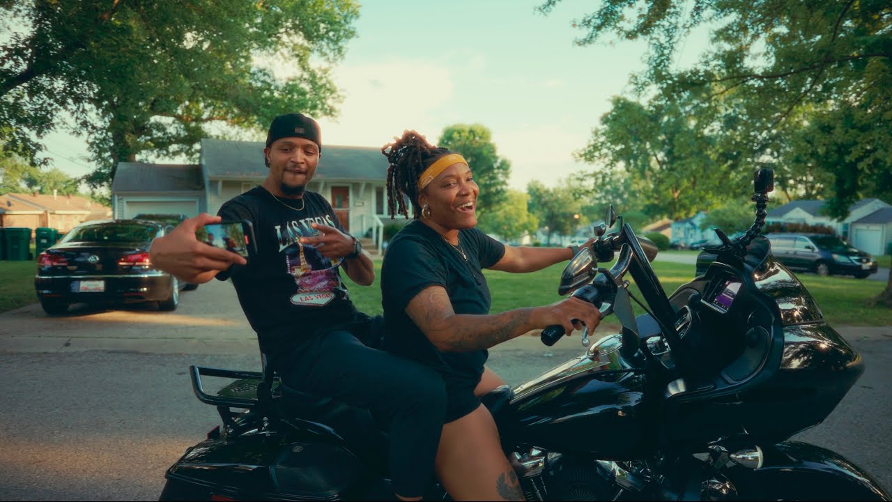 His First Motorcycle Ride Reaction… She’s Driving! - YouTube