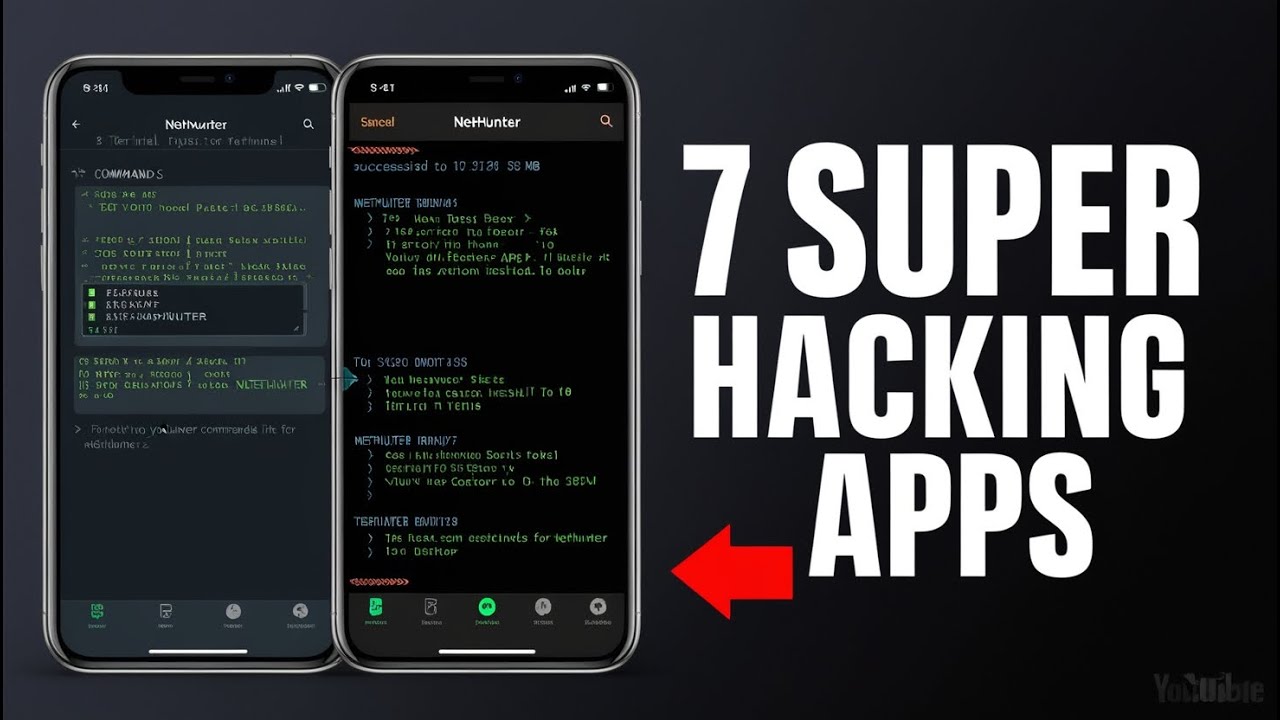 7 Apps to Turn Your Phone into a Hacking Supercomputer! - YouTube
