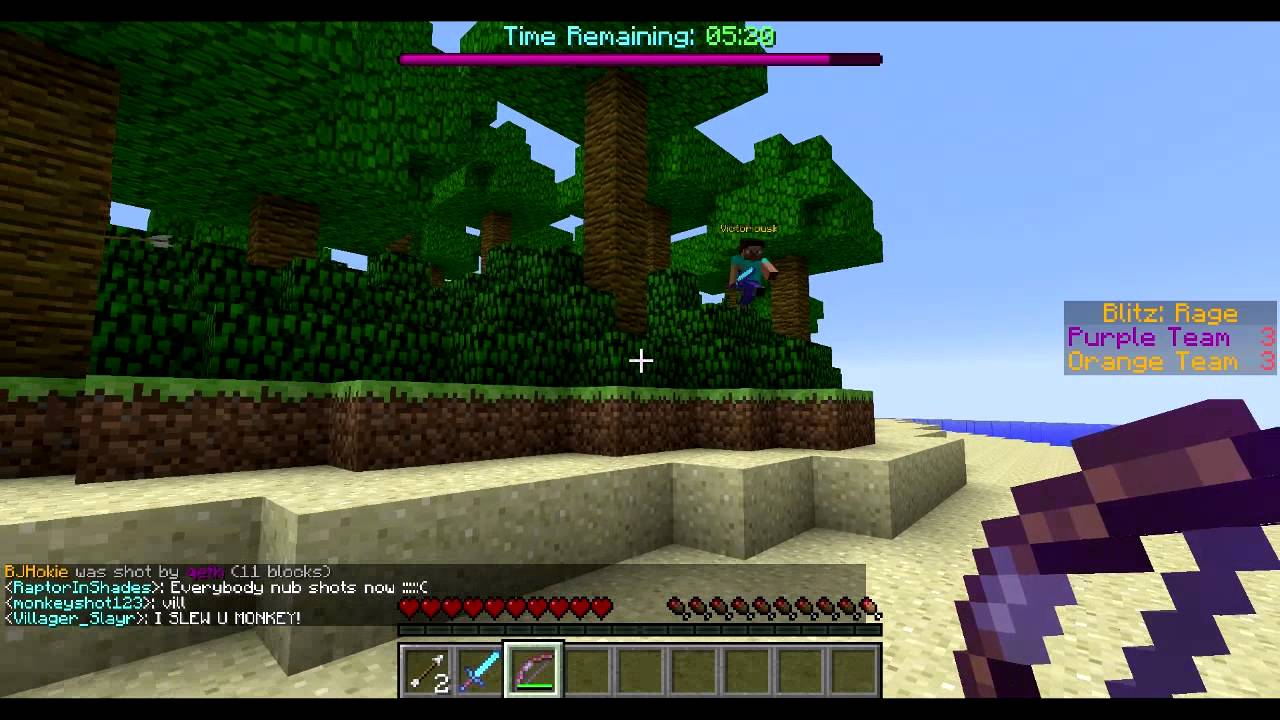 Minecraft PvP Trick Shots - YouTube