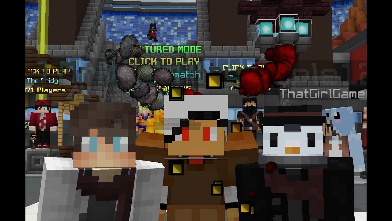 Hypixel with friends - YouTube