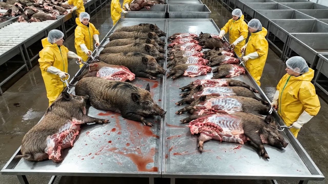 Inside the Wild Boar Leather Factory From Farm to Luxury Goods (Full ...