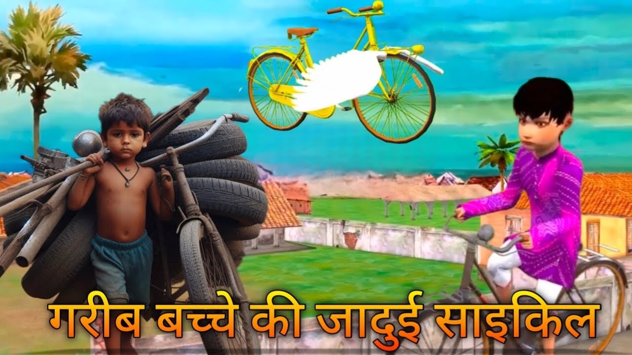The Magic Cycle || A poor child's magic bicycle || - YouTube