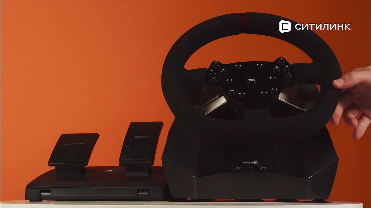 Обзор руля ARTPLAYS V-1200 Vibro | Ситилинк - YouTube