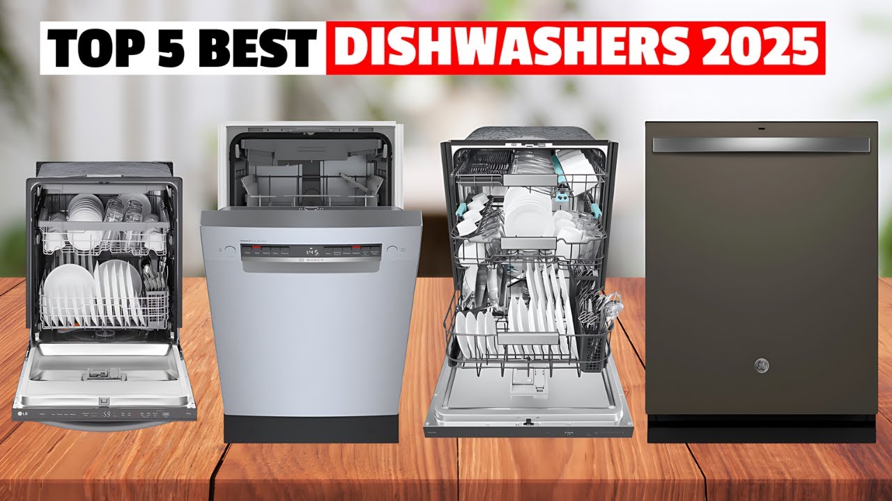 😍 Best Dishwashers Of 2025 - The Only 5 You Should Consider Today - YouTube