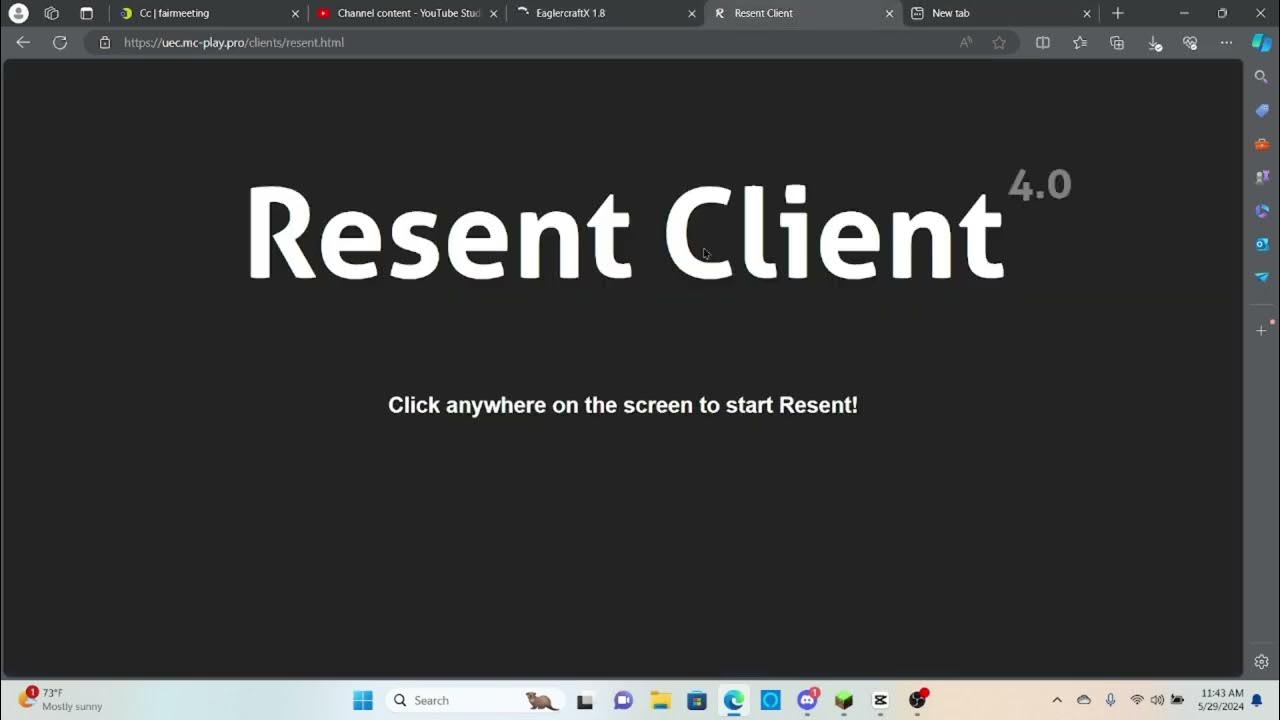 NEW EAGLERCRAFT LAUNCHER!!!!! UEC LAUNCHER - YouTube