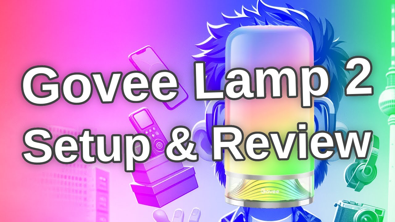 Govee Table Lamp 2 - Setup & Review - YouTube