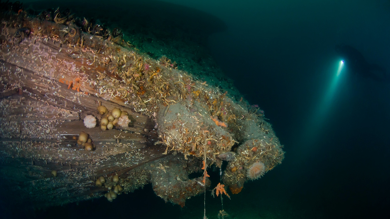Scuba diving the WW2 wrecks of Narvik - YouTube