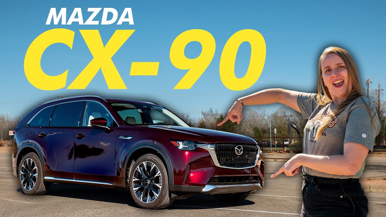 Mazda CX-90 Review: An Incredibly Good Deal - YouTube