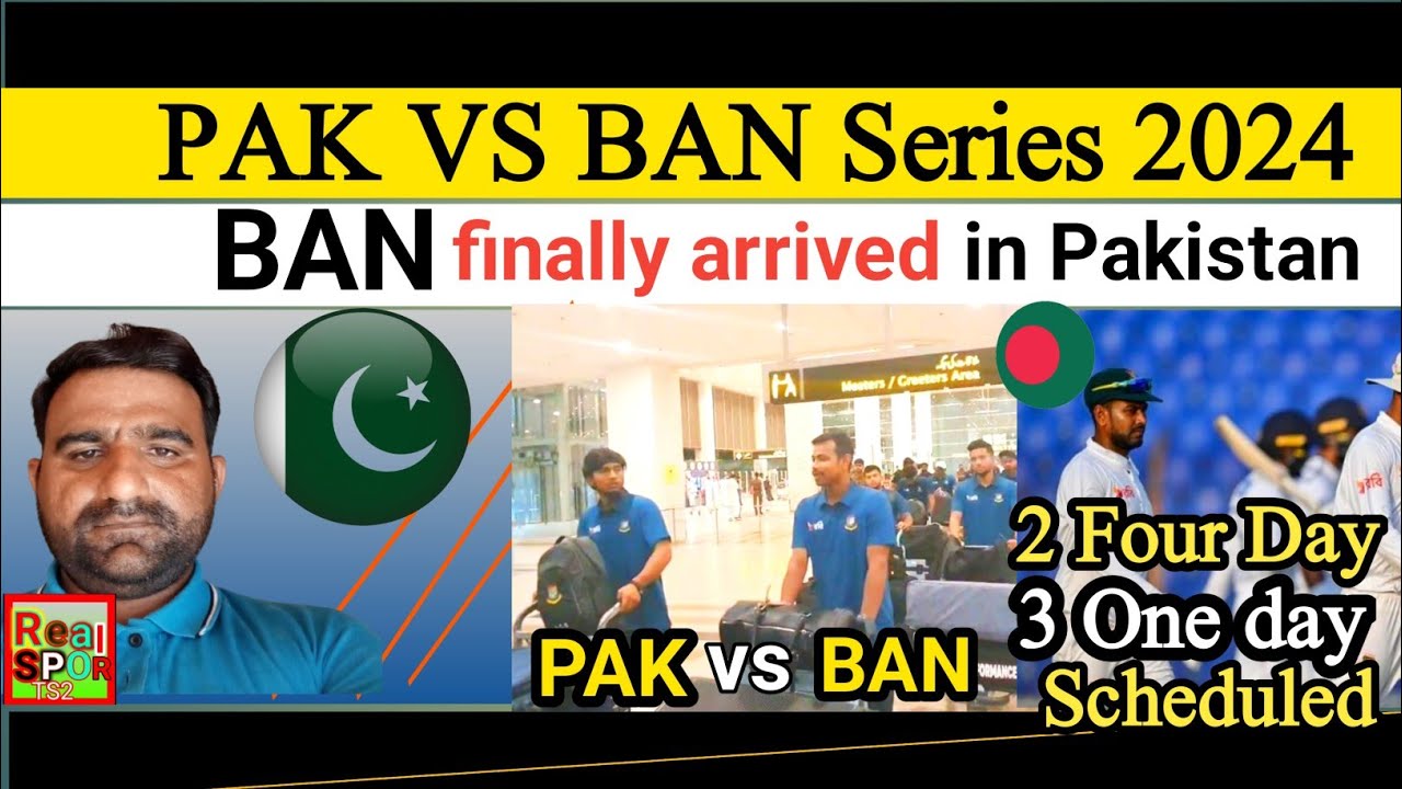Bangladesh A reached in Pakistan | Pak vs Ban Test series 2024 | Pak ...