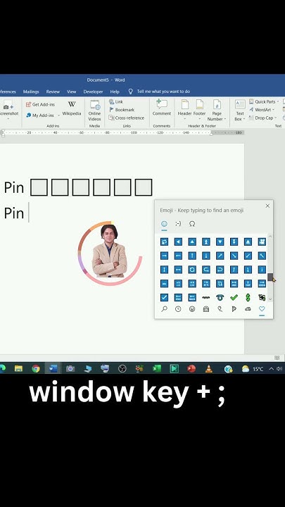 how to add pincode box in Microsoft word? #microsoftwordtutorial - YouTube