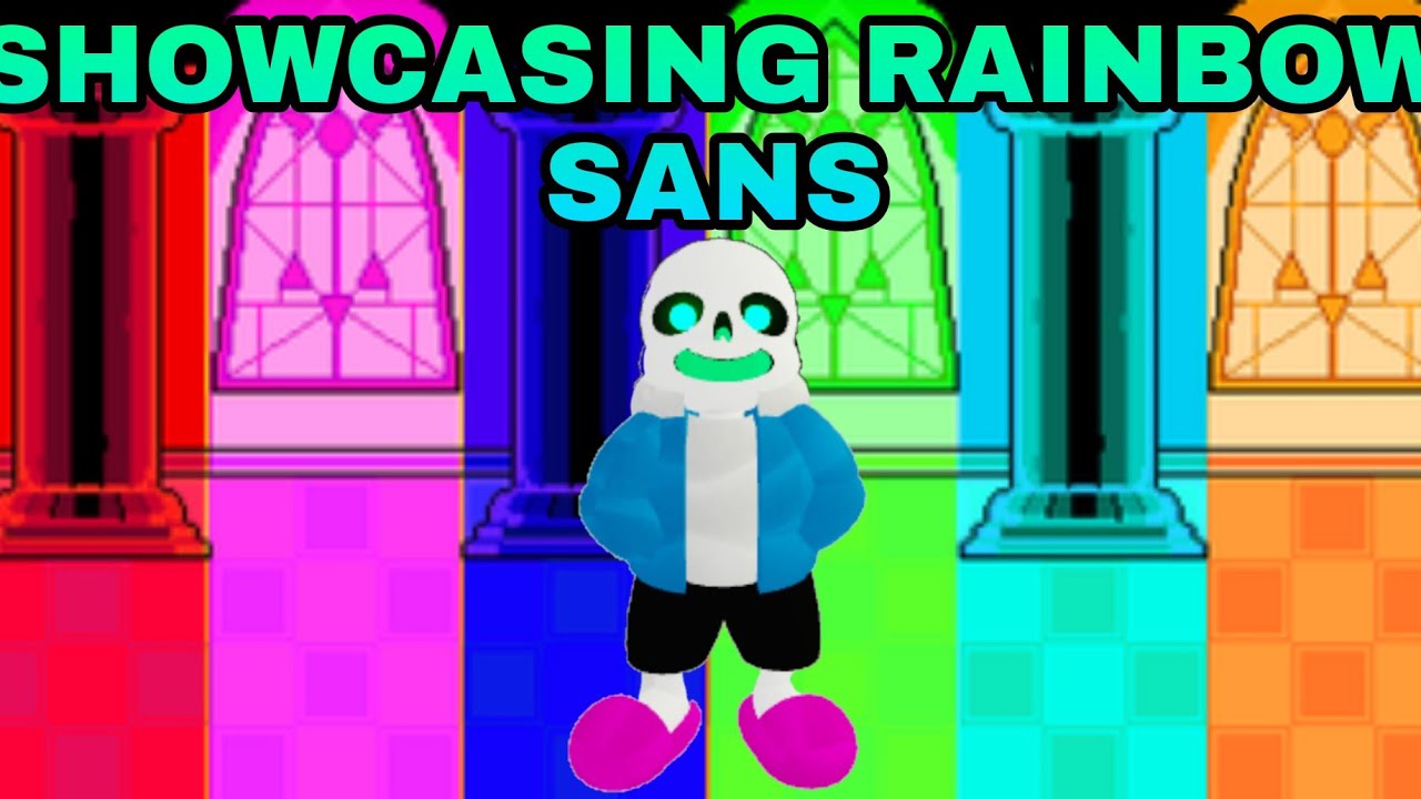 Showcasing Rainbow Sans - Undertale: The Dusted Au - YouTube