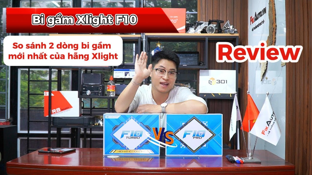 F10 Pro vs F10 Turbo | Review đập hộp test sáng 2 bộ bi gầm mới nhất ...