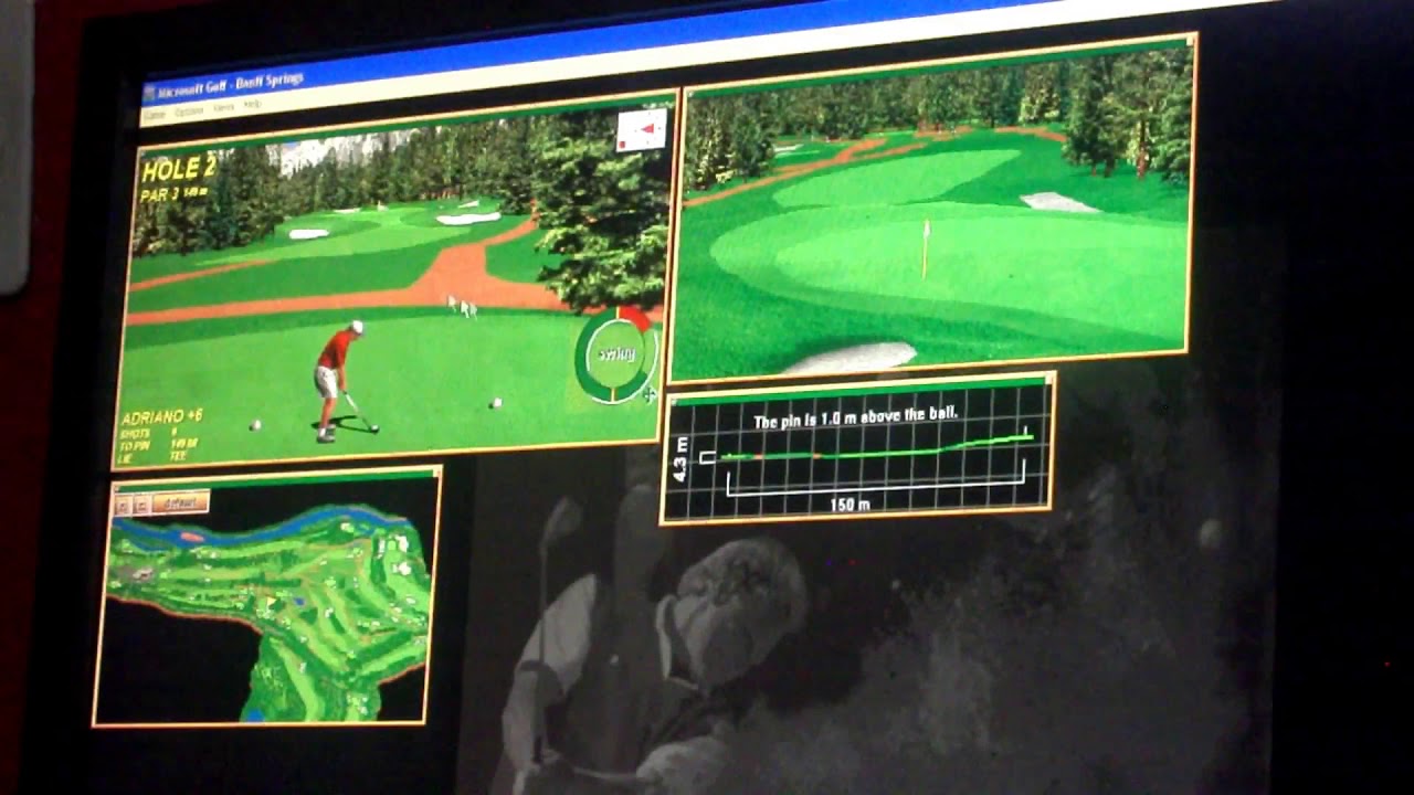 Microsoft Golf 3.0 (PC, 1996) Gameplay - YouTube