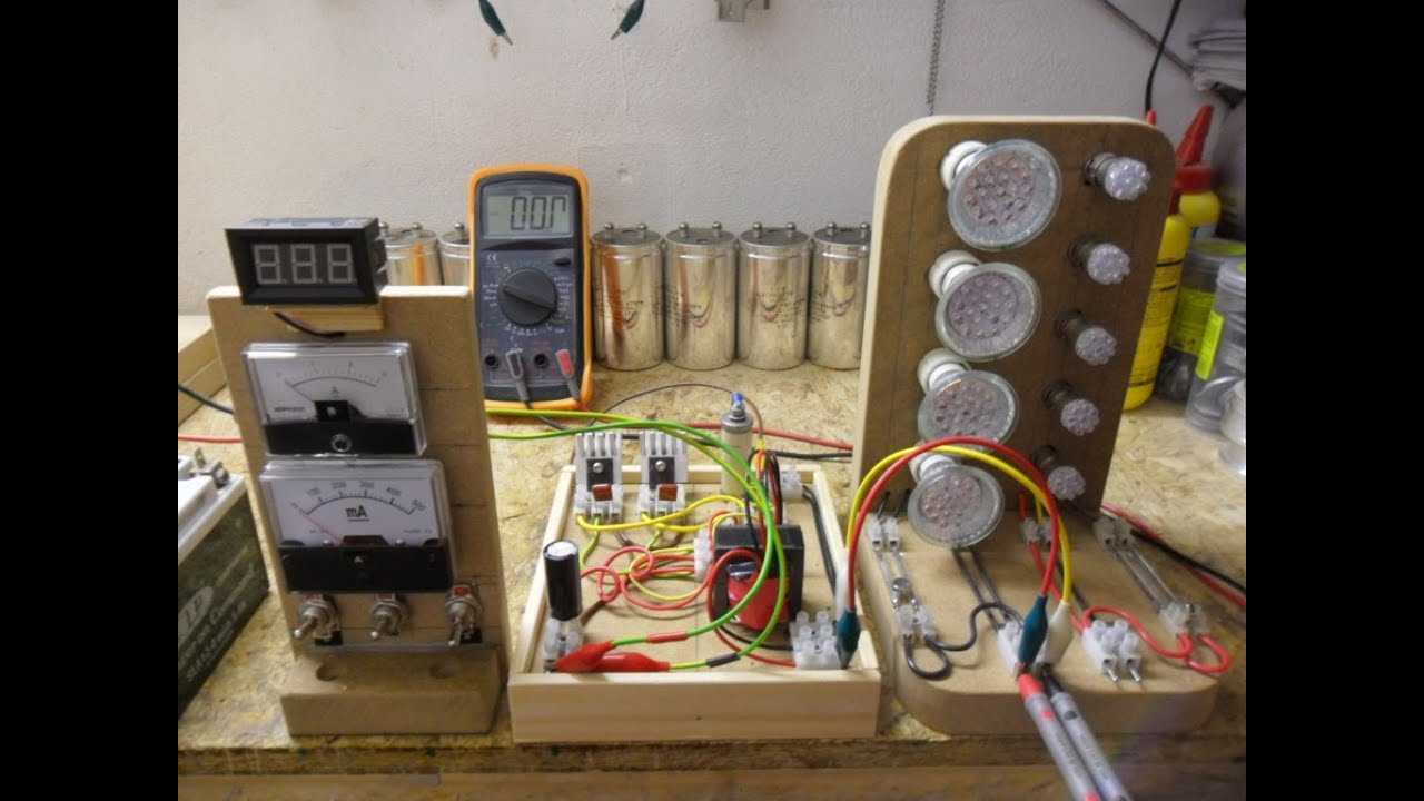 Joule Thief_HF Inverter_Oscillator - Update 7 Royer oscillator, HF ...