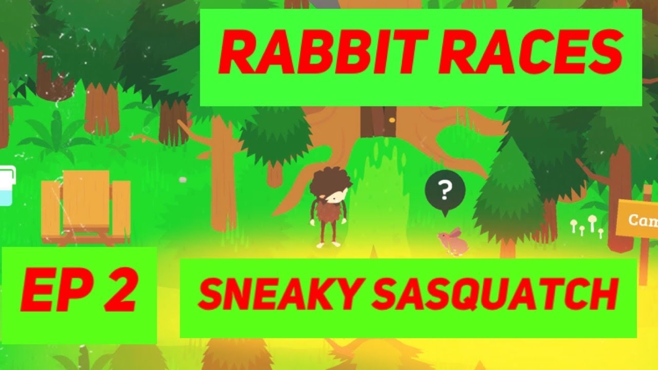 DOING as MANY rabbit races as I can!-Sneaky Sasquatch ep 2 - YouTube