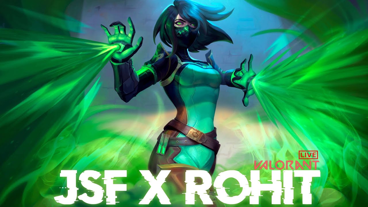 🔴VALORENT LIVESTREAM || JSF X ROHIT😏 THE POWER OF VIPER CHARACTER👽 ...