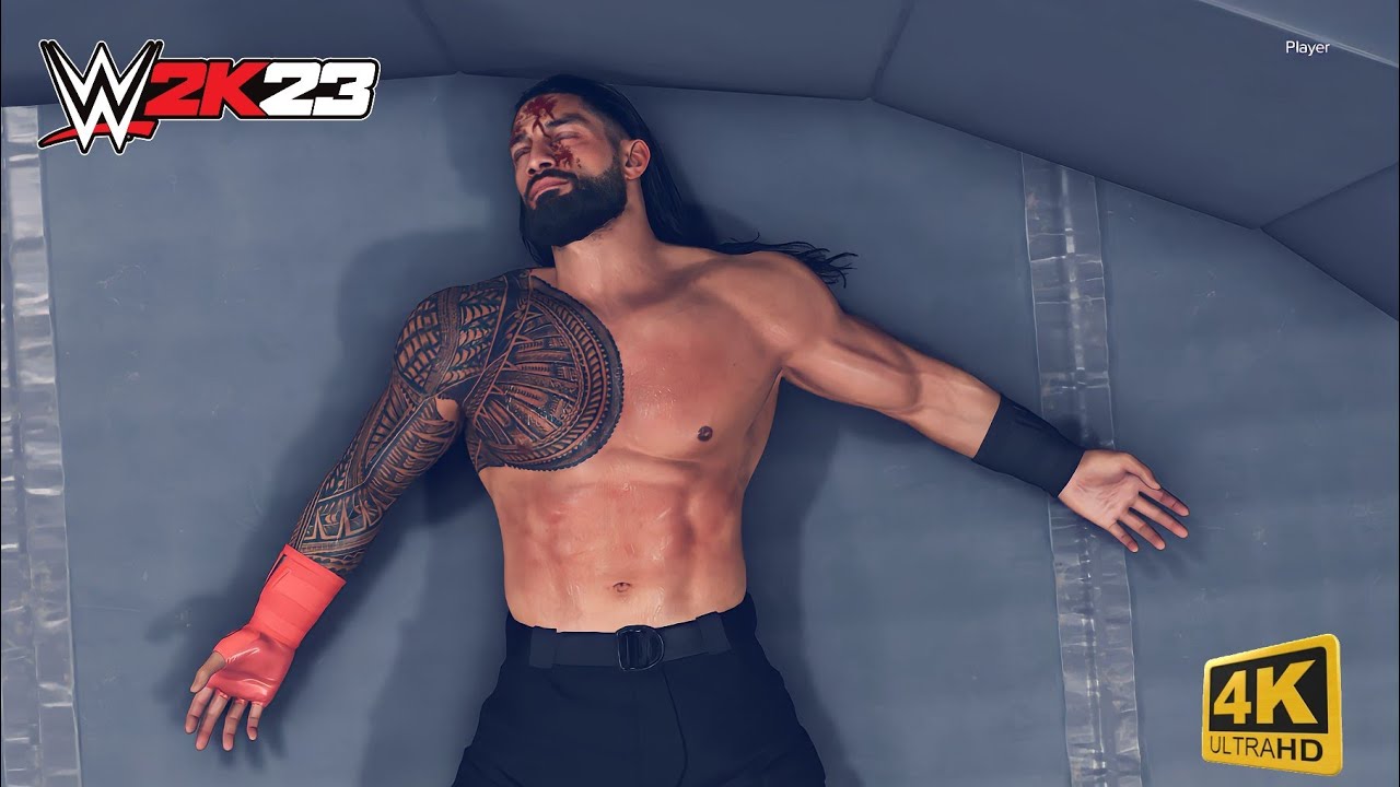 wwe 2k23 The Undertaker destroyed Roman Reigns 😮😮😮 much watch - YouTube