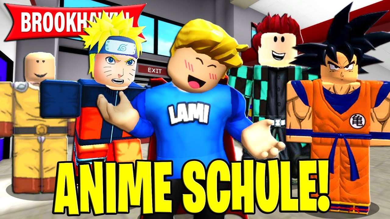 Ich BESUCHE die ANIME SCHULE in BROOKHAVEN! (Roblox Brookhaven 🏡RP ...