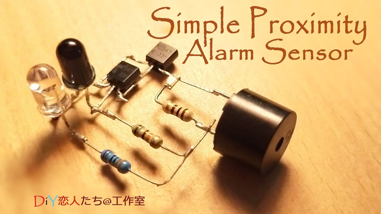 How to make a proximity Alarm sensor | 自制隔空检测器 . - YouTube