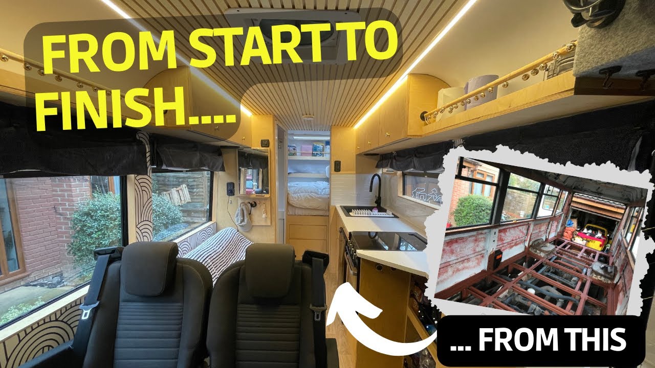 Full Van Build Timelapse: Start To Finish DIY Conversion - YouTube