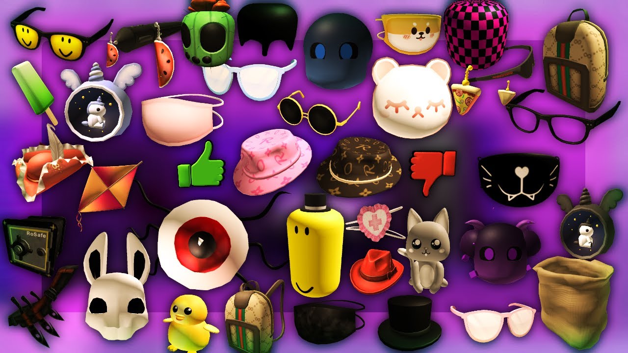 Roblox UGC Review #22 | Fedoras, Noobs, Shades, Masks and more ! - YouTube