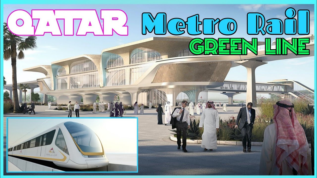 Qatar metro train | Doha Qatar metro rail | metro Doha | Qatar metro ...