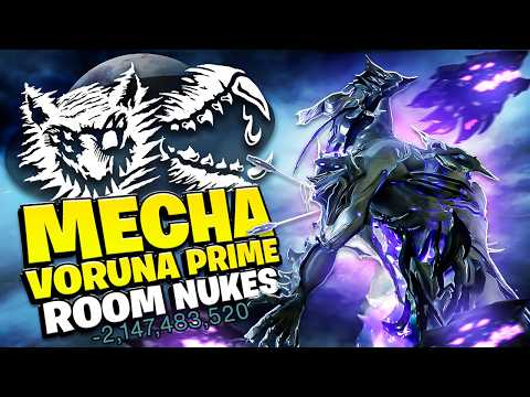 DAMAGE CAP VORUNA PRIME Mecha Status Build | INSANE Room Nukes | Steel Path | Warframe 2026