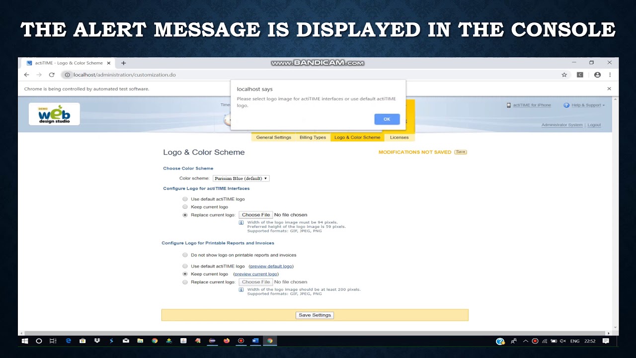 Handling Alert Popup Using Selenium Youtube