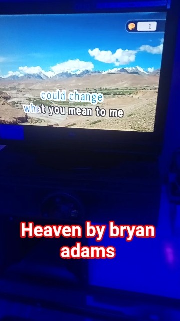 Videoke cover Heaven by Bryan Adams #heaven #videoke - YouTube