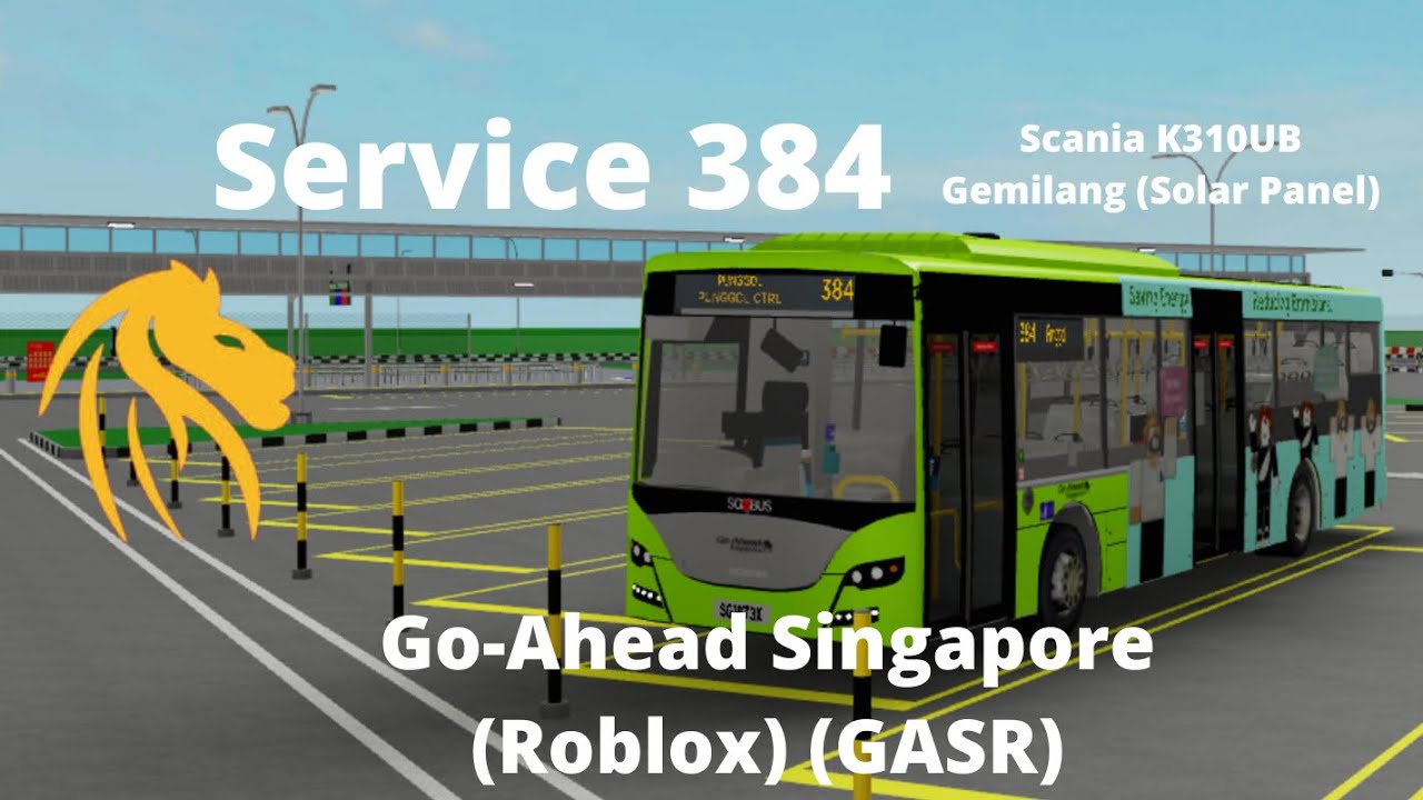 GASR | Service 384 | Punggol - Northshore Drive (Loop) | Scania K310UB ...
