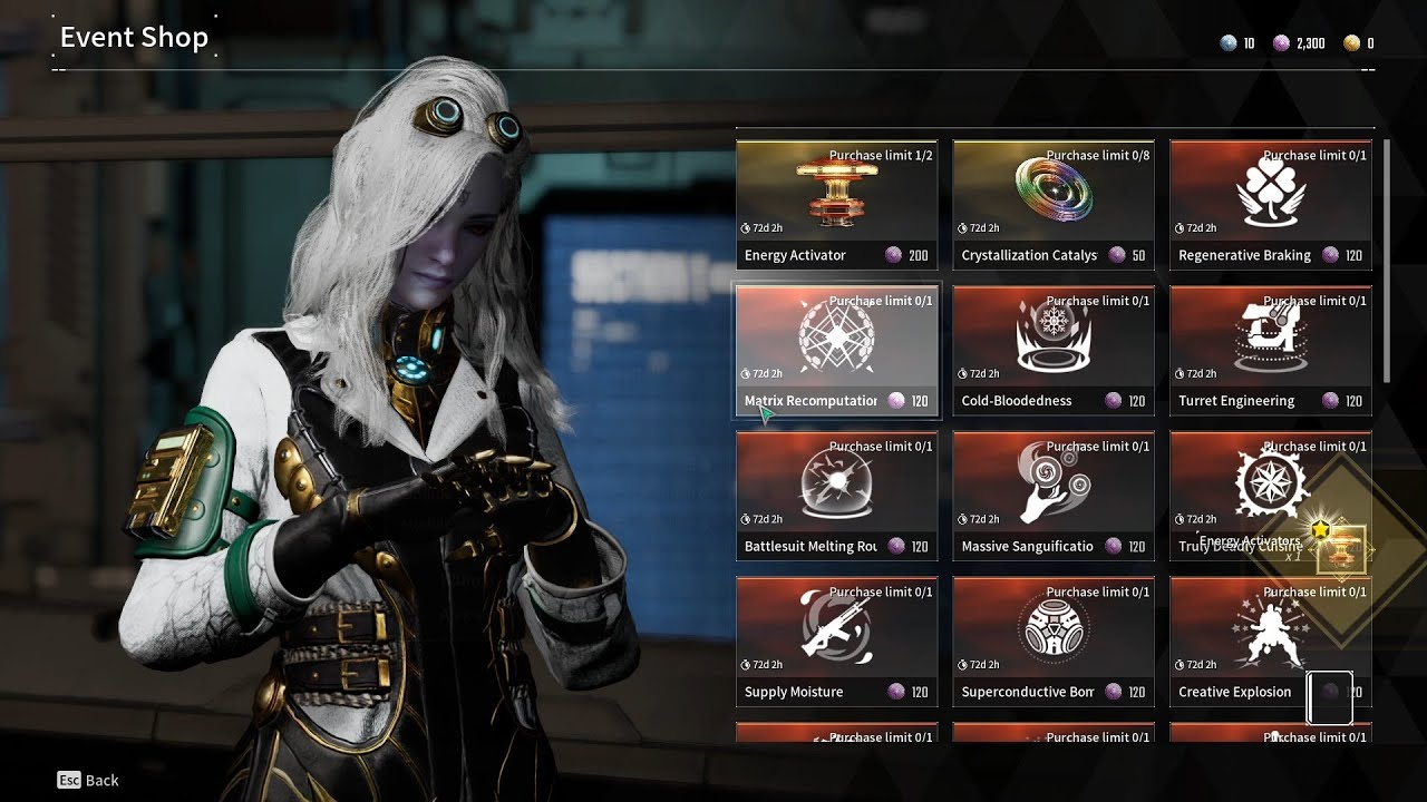 Using The Event Shop Currency | New Dog Emotes The First Descendant ...