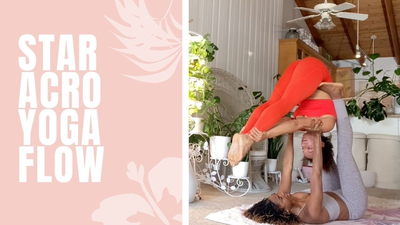 Star Acro Yoga Flow With Kristen | Koya Webb - YouTube