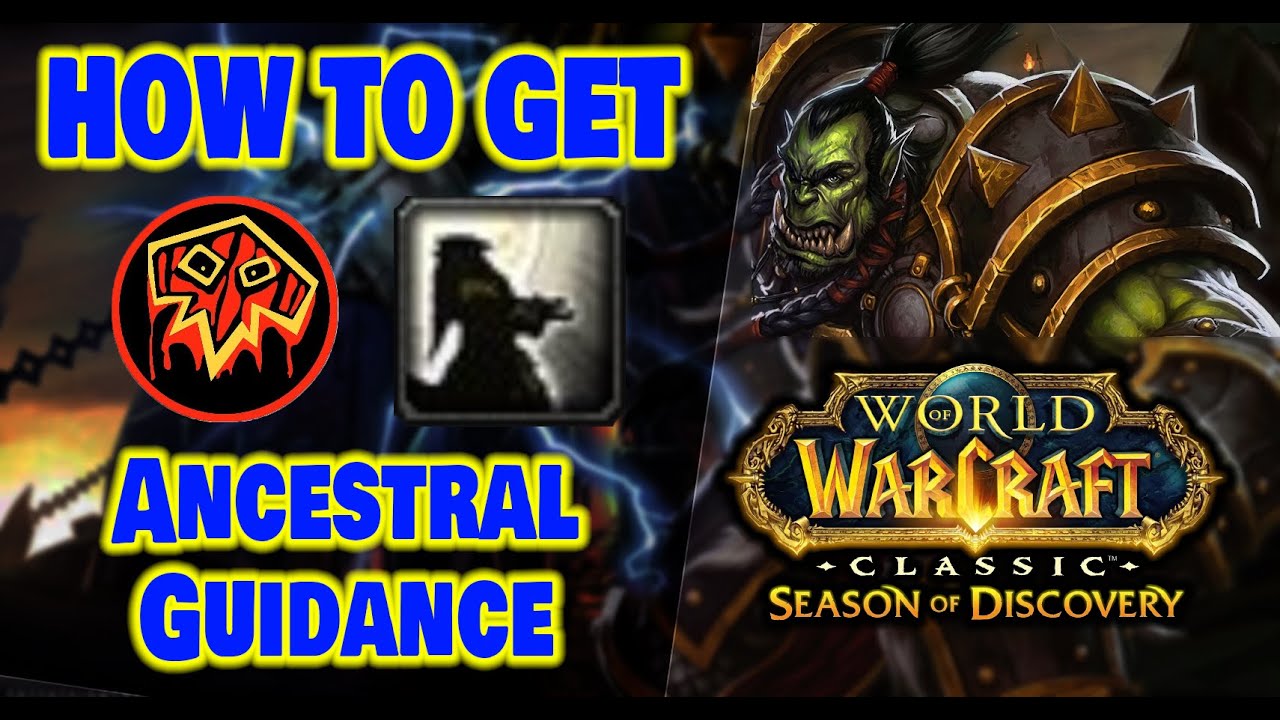 Ancestral Guidance Shaman Rune Location: How to get it in WoW SoD - YouTube