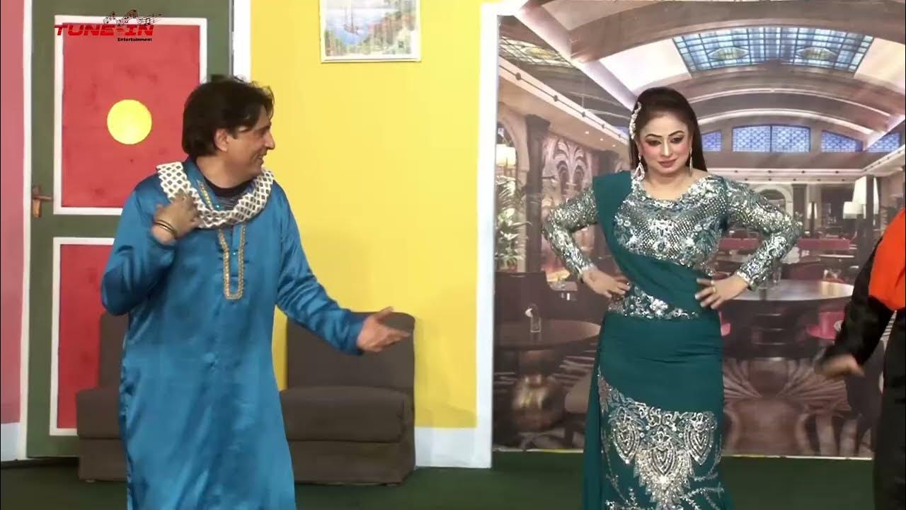 Nida Ch - Guddu Kamal - Ajmad Rana- Best Performance -Chan Sitare - New Punjabi Comedy Clip 2023 ...